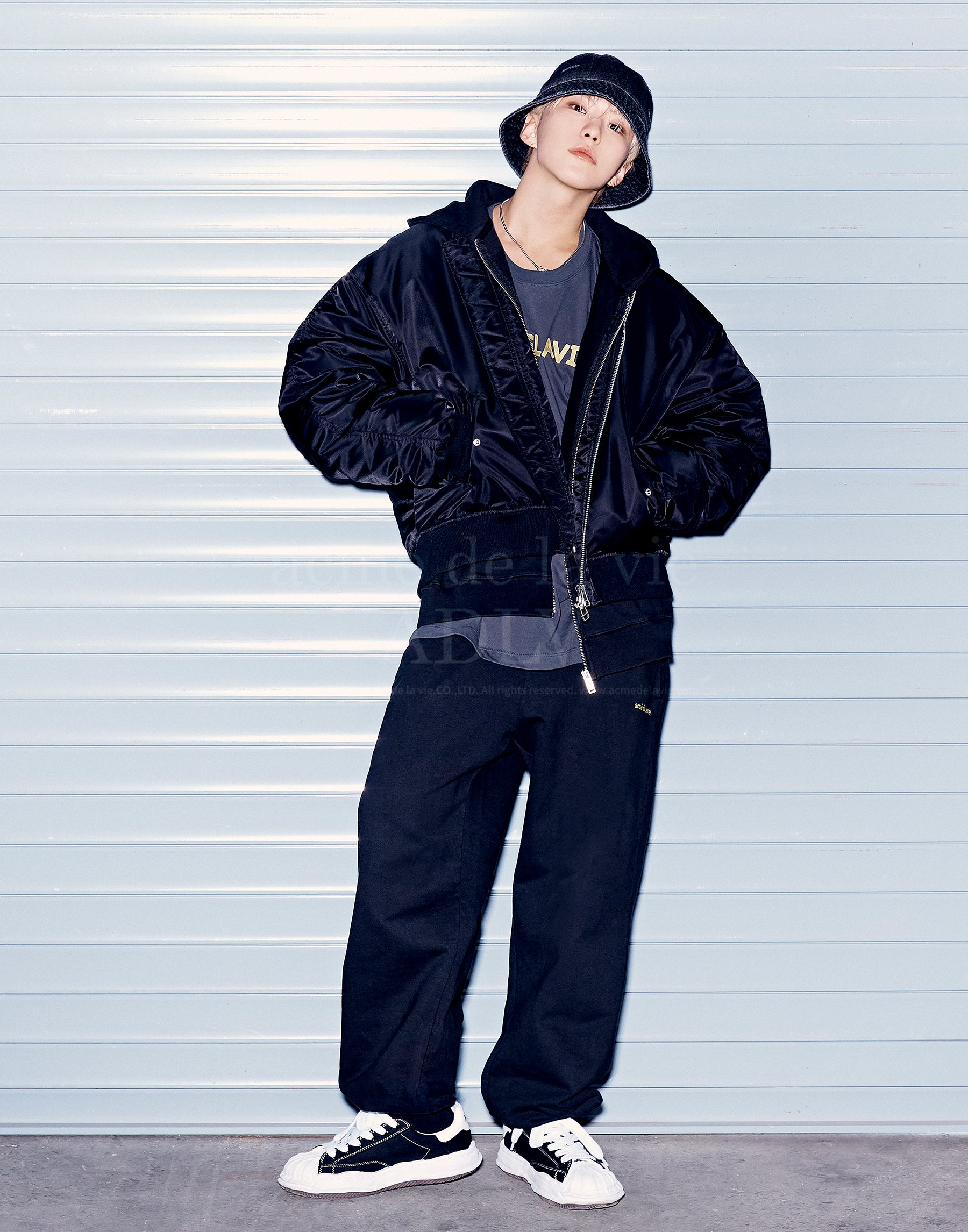 ADLV x HOSHI | BALLOON FIT MA-1 PADDING JACKET BLACK | ADLV Malaysia